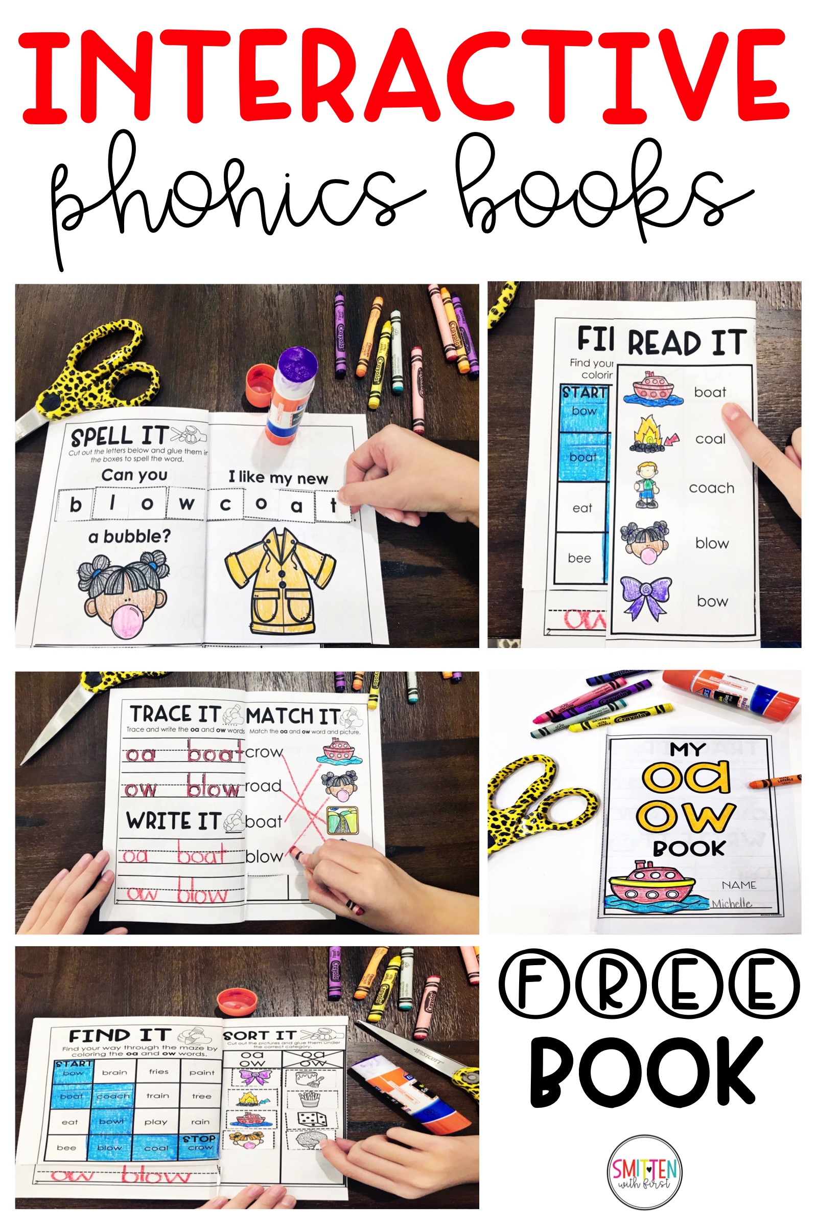 Interactive Phonics Activity Books Smitten With First Interactive Phonics Activity Books Smitten With First