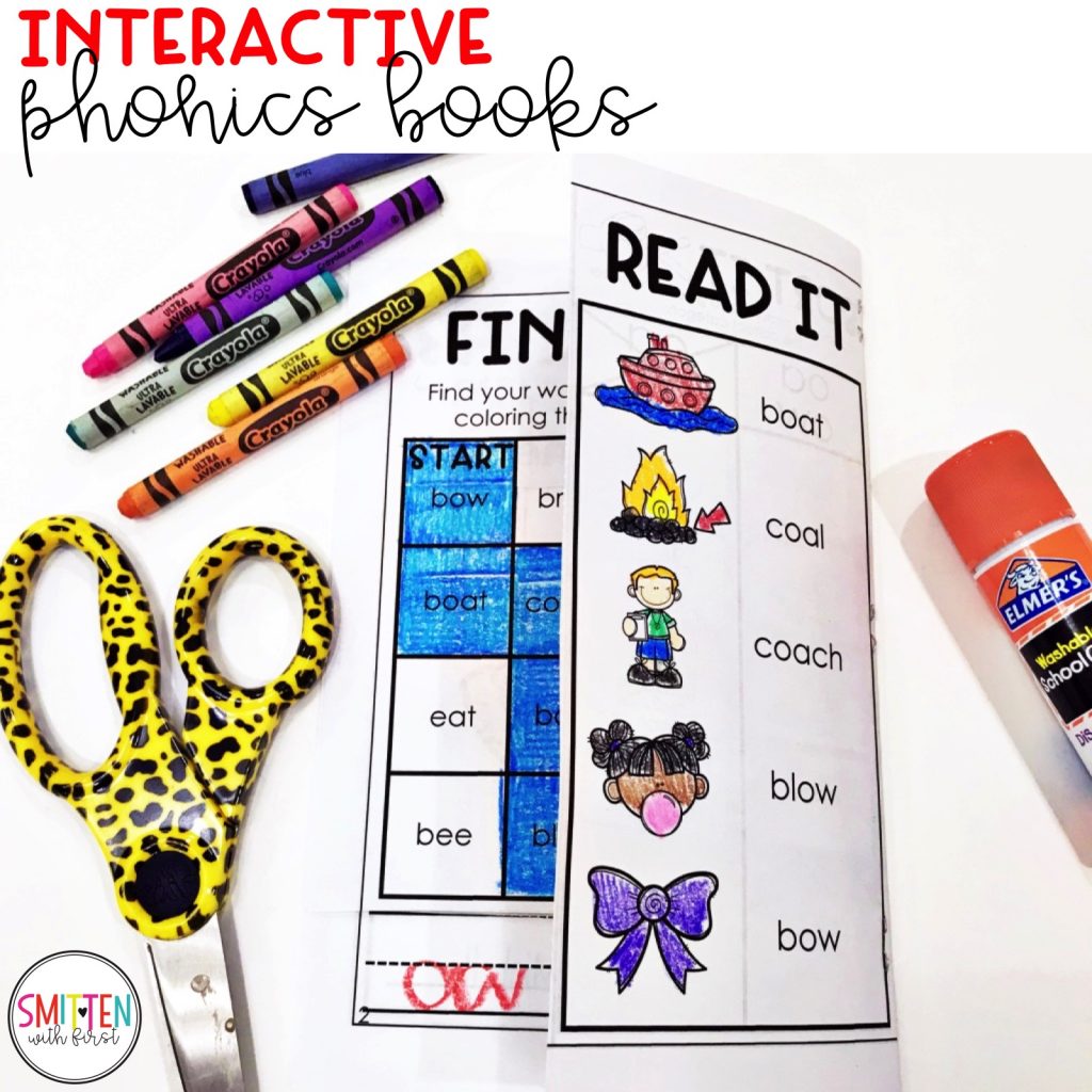 Interactive Phonics Activity Books