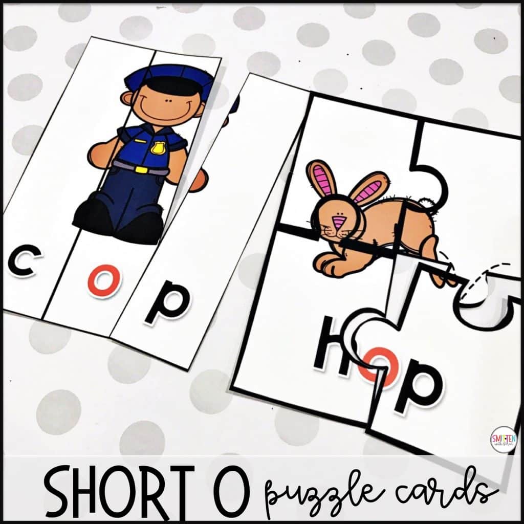 short vowel o phonics activities and games