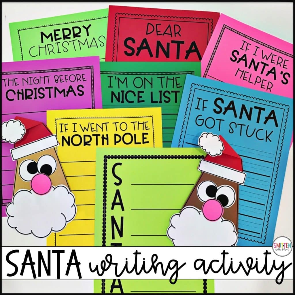 December writing activities