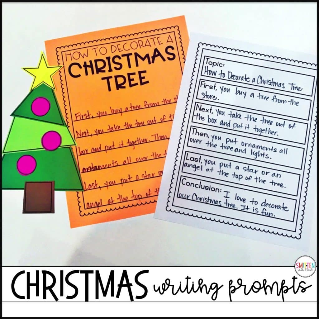 December writing activities