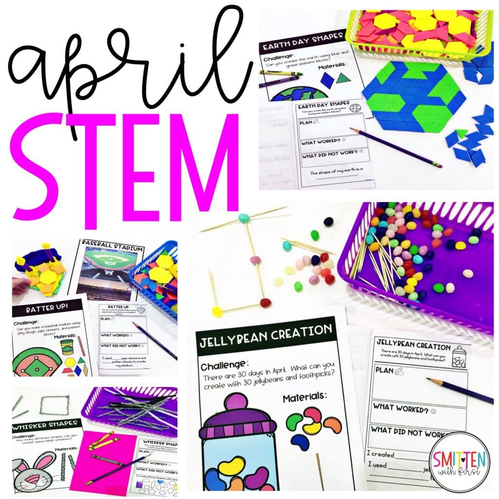 April Spring STEM activities - Smitten with First
