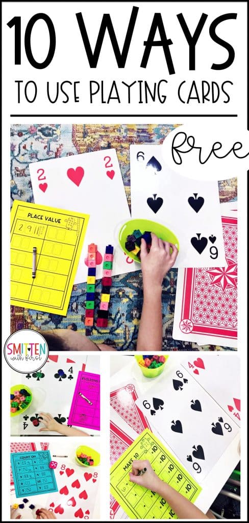 10 Playing Cards Games for Math