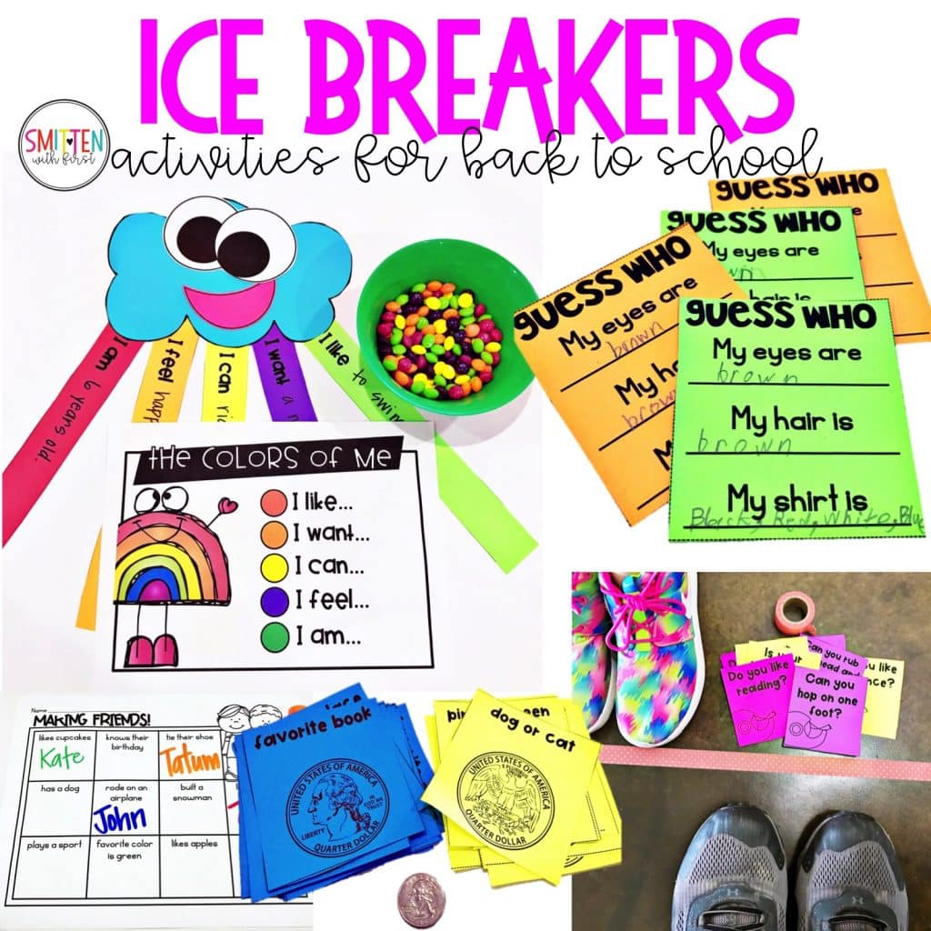 Back to School Activities and Games for 1st, 2nd, and 3rd grade