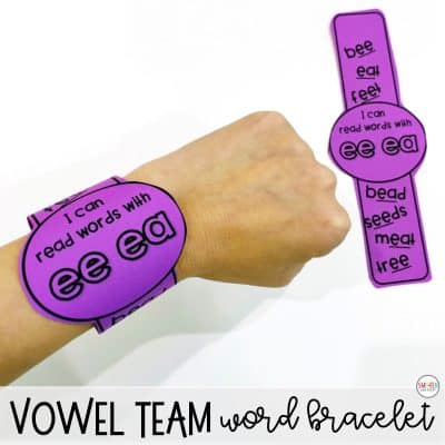 Long E Vowel Teams ee ea phonics activities and games - Smitten with First