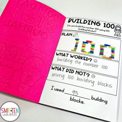 100th Day Activities for Kindergarten, 1st grade, and 2nd grade