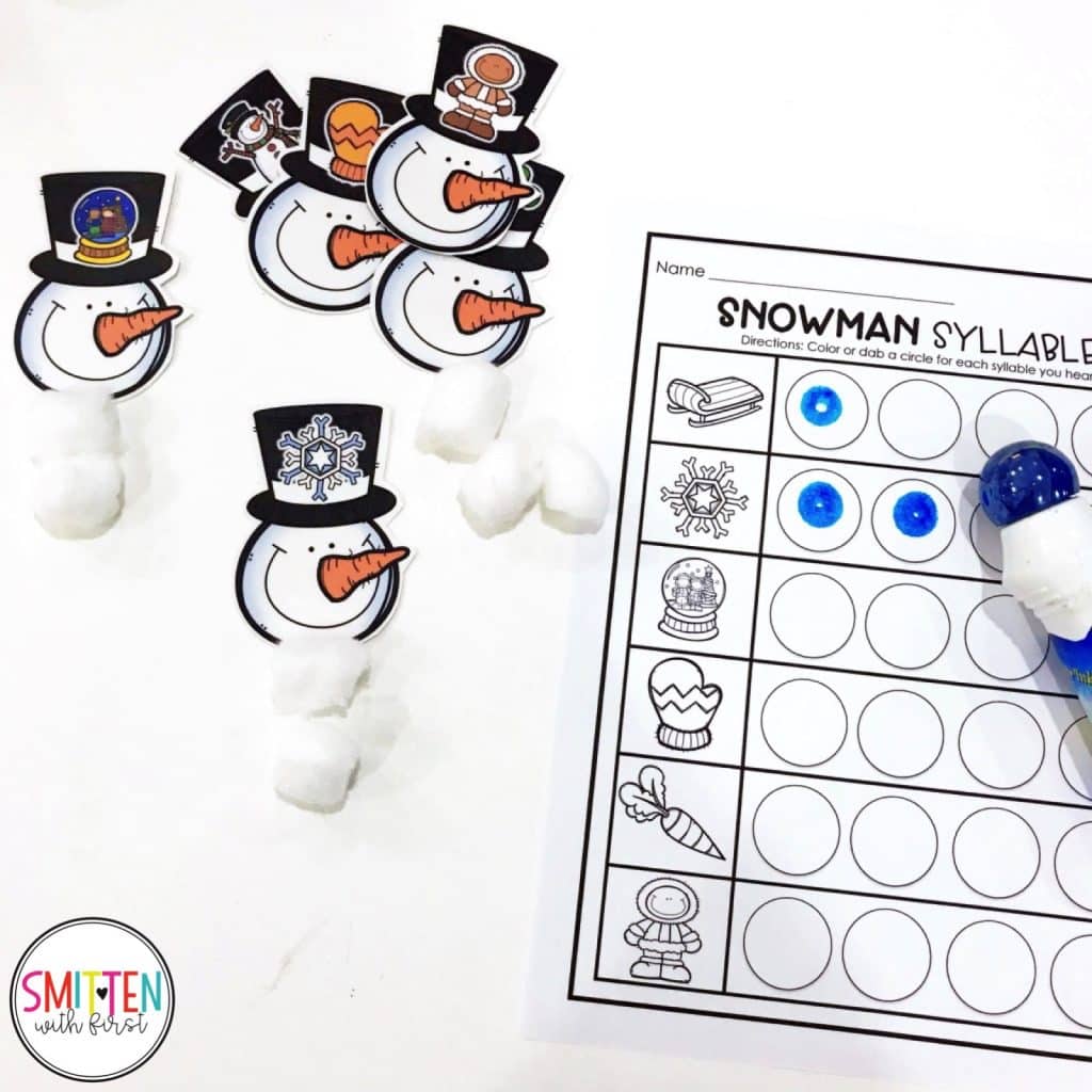 January Winter Activities for PreK, Kindergarten, 1st grade, and 2nd ...