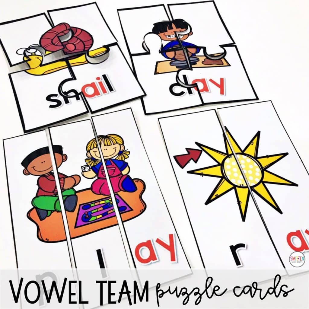 Long A Vowel Teams ai ay Phonics Activities and Games