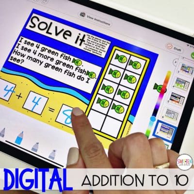 Digital Math Activities for Kindergarten, 1st grade, and 2nd grade