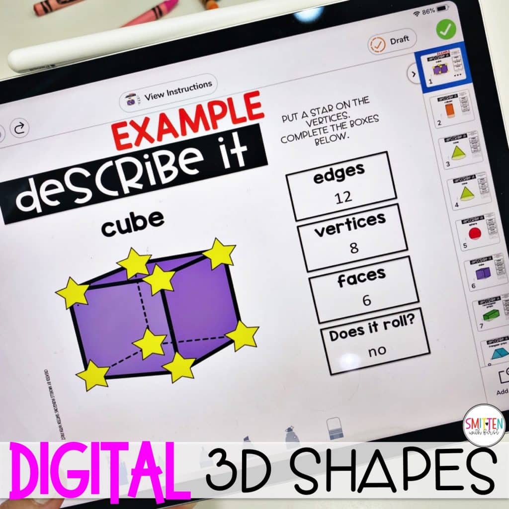 Digital Math Activities for Kindergarten, 1st grade, and 2nd grade