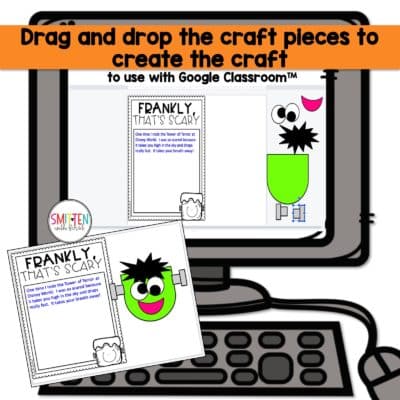 Digital October Writing Crafts and Prompts for Distance Learning