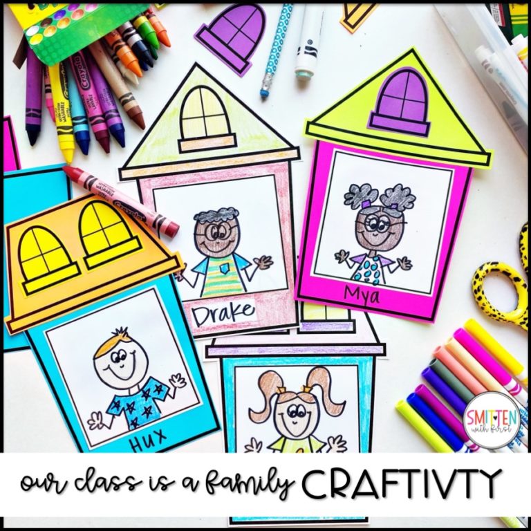 Our Class is a Family Back to School read aloud activities