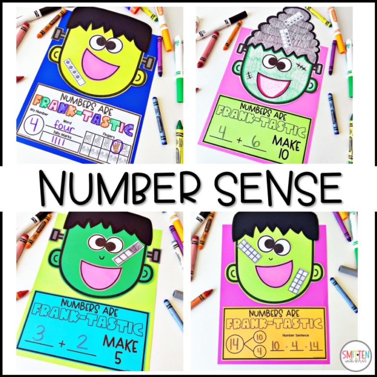 Place Value and Number Sense Frankenstein Prek - 2nd Grade