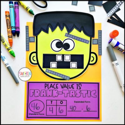 Place Value and Number Sense Frankenstein Prek - 2nd Grade