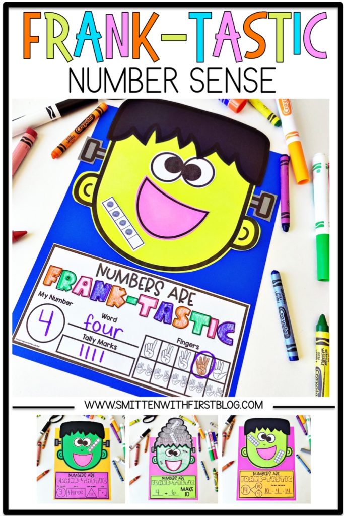 Place Value and Number Sense Frankenstein Prek - 2nd Grade