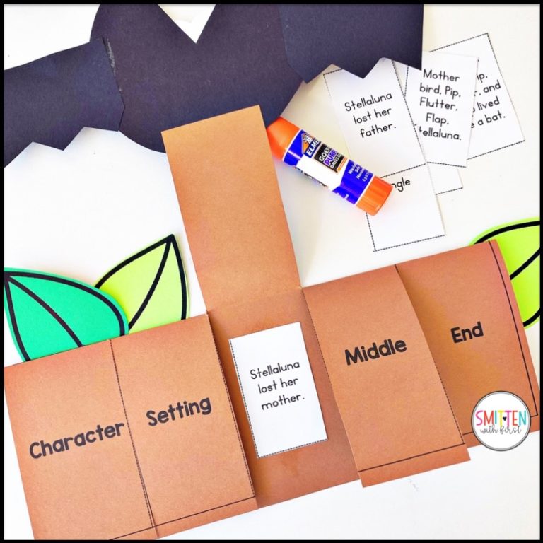 Stellaluna Activities and Bat Activities for 1st Grade, 2nd Grade