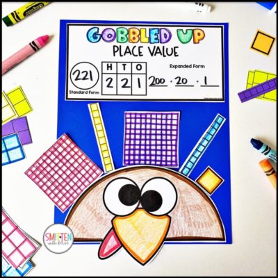 Place Value and Number Sense Thanksgiving Turkey