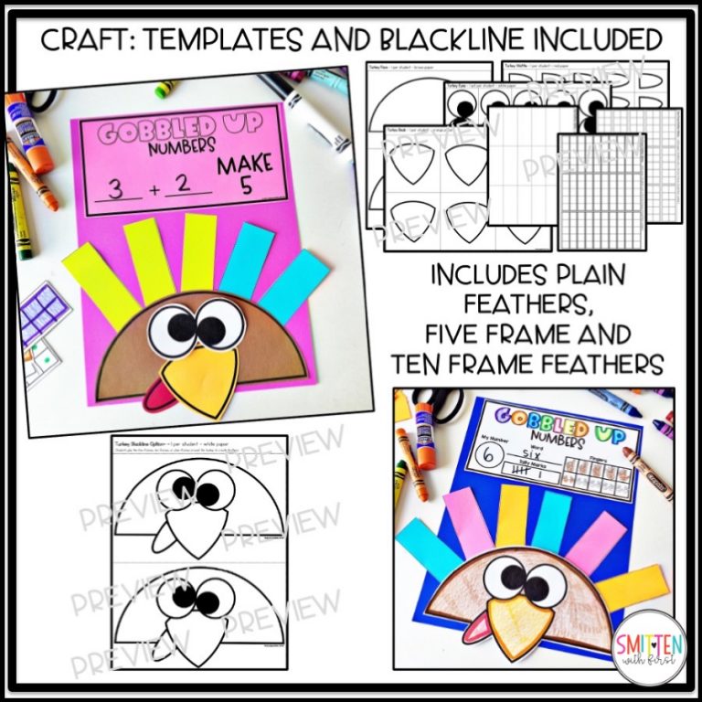 Place Value and Number Sense Thanksgiving Turkey