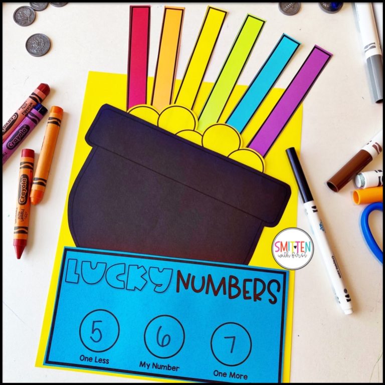 St Patrick's Day Number Craft for Number Sense and Place Value