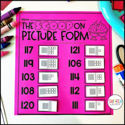 End of the Year Place Value Number Sense activities