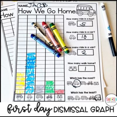 First Day of School Lesson Plans and activities - Smitten with First