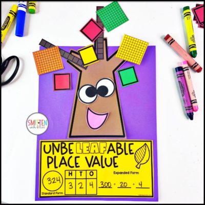 Fall Place Value Activities - Smitten with First