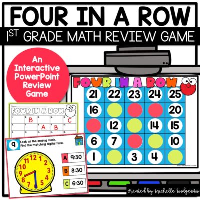 End of Year Math Game First Grade Smitten with First