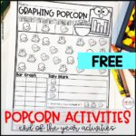 End of Year Movie Day Activities - Smitten with First