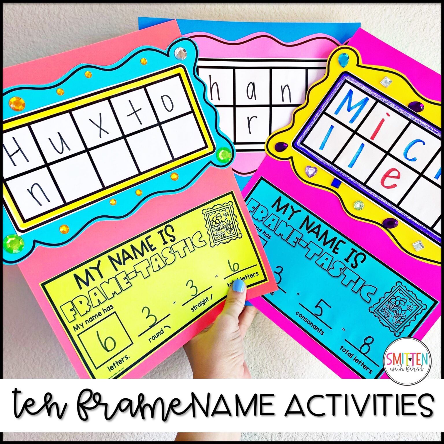 Name Activities for Preschool Kindergarten First Grade