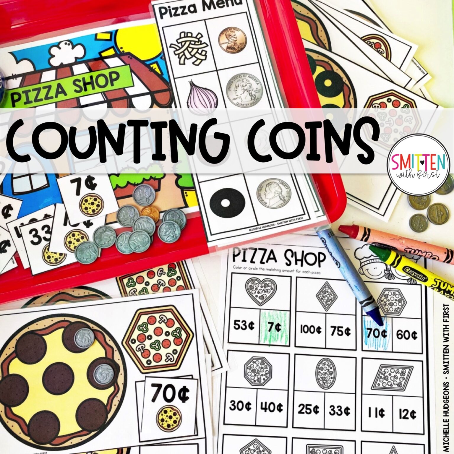 Counting-Identifying-Coins-Value-Money-Activities-Centers-Worksheets ...