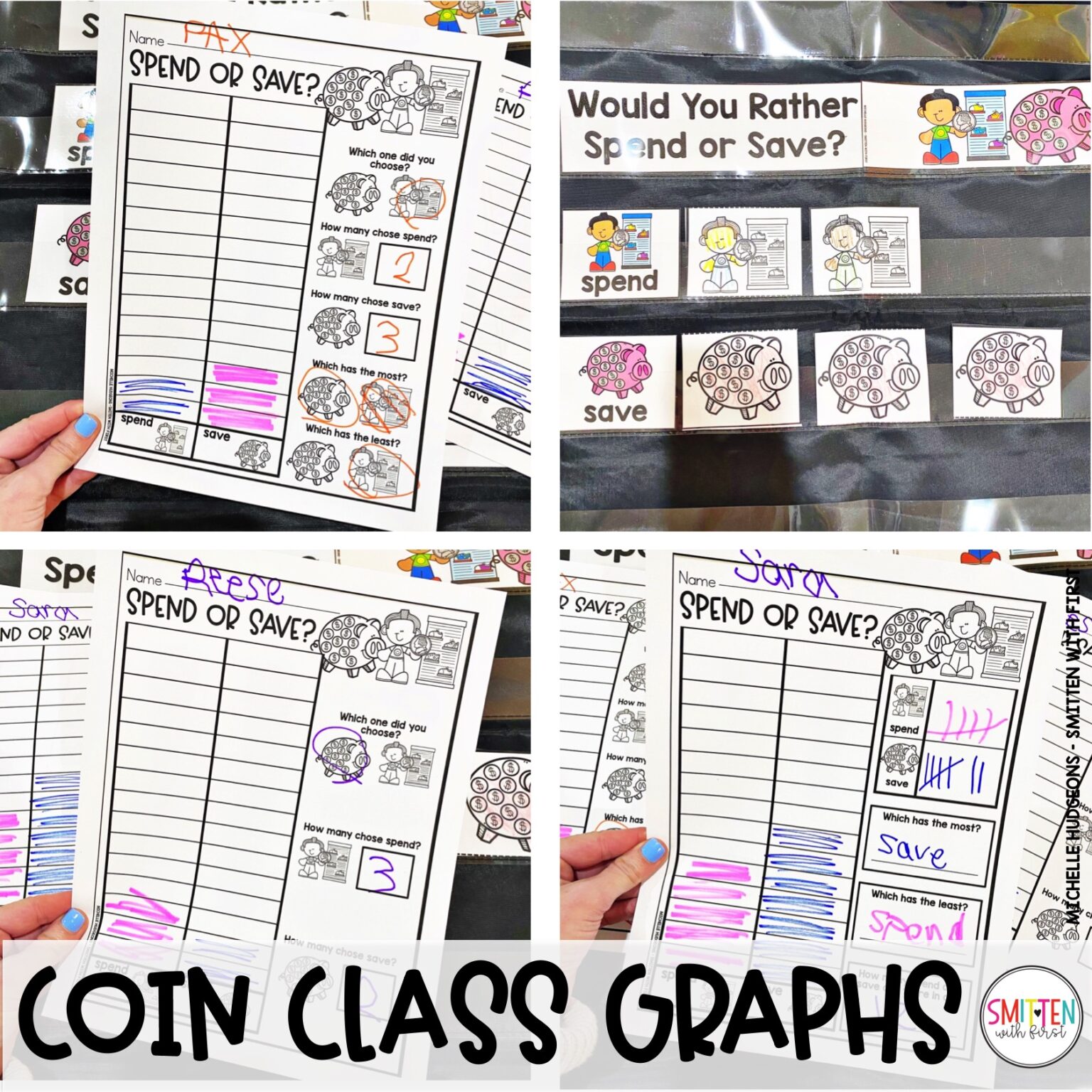 Counting-Identifying-Coins-Value-Money-Activities-Centers-Worksheets ...