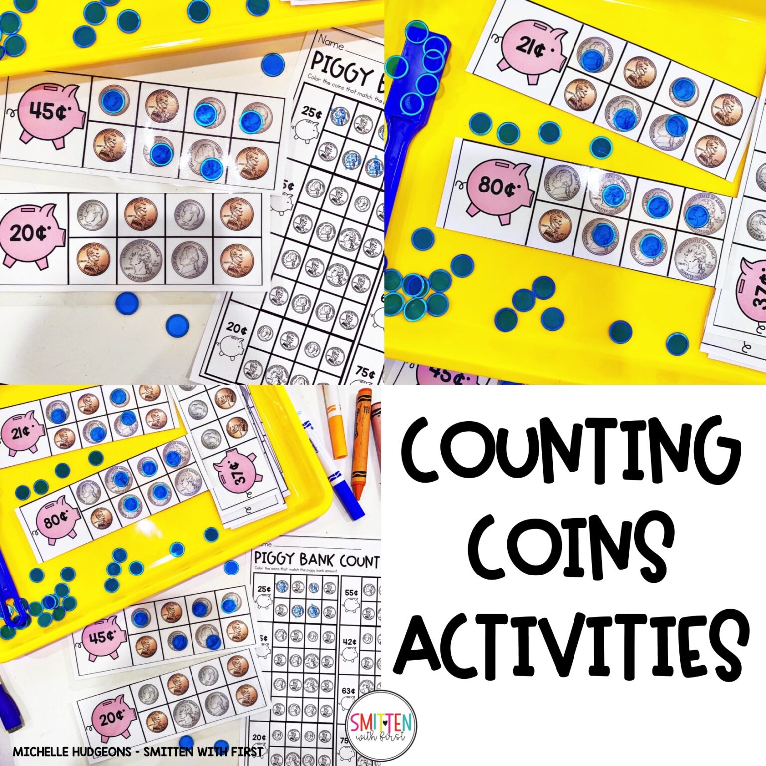 Counting-Identifying-Coins-Value-Money-Activities-Centers-Worksheets ...