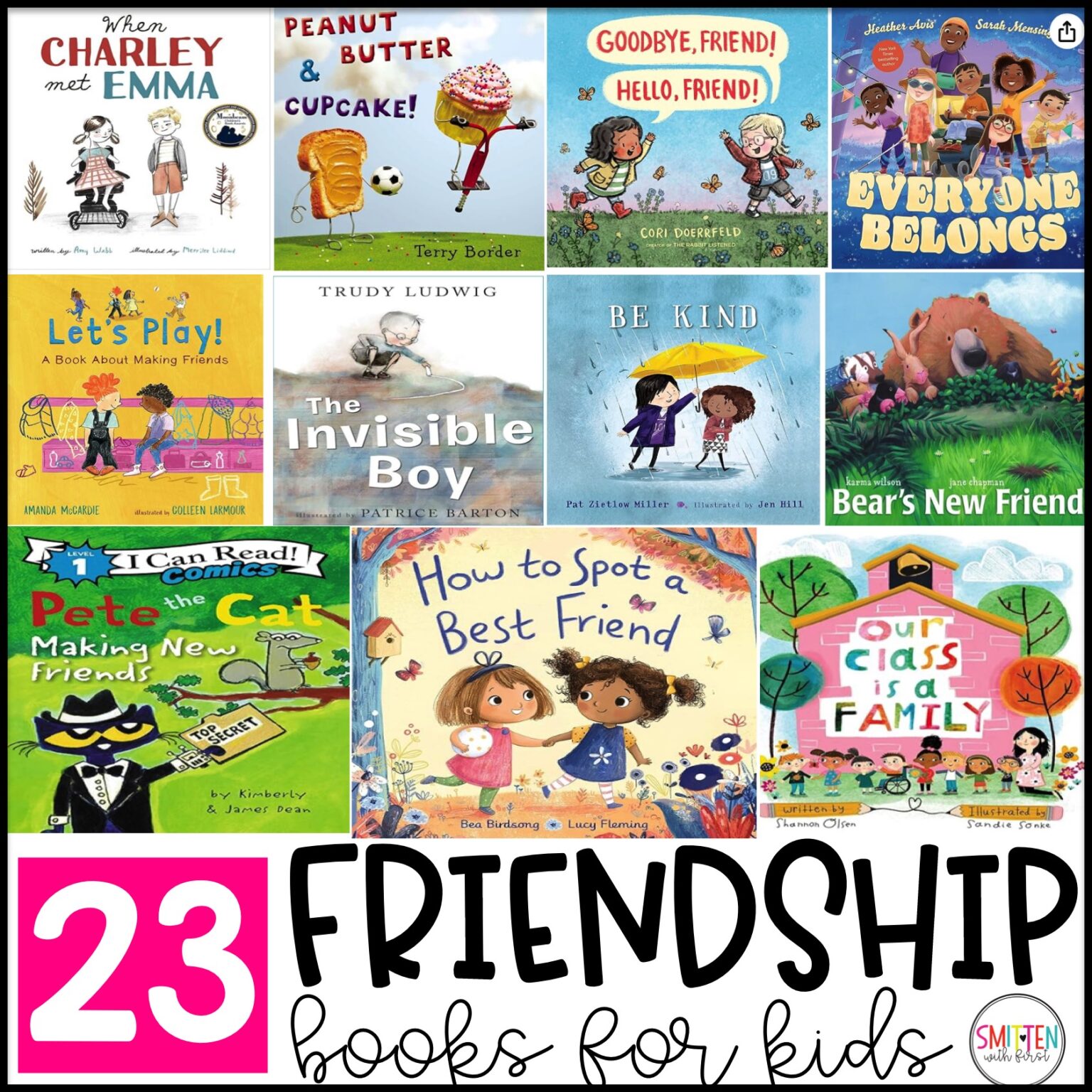 Friendship Books for Kids Read Alouds - Smitten with First
