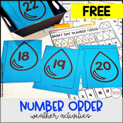 Weather Activities and Centers - Smitten with First